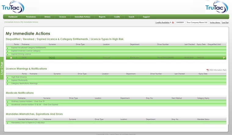 TruLicence - https://www.trutac.co.uk