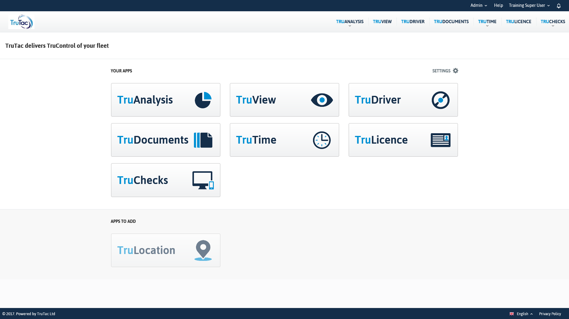 TruTac provides TruControl of fleet compliance in one portal