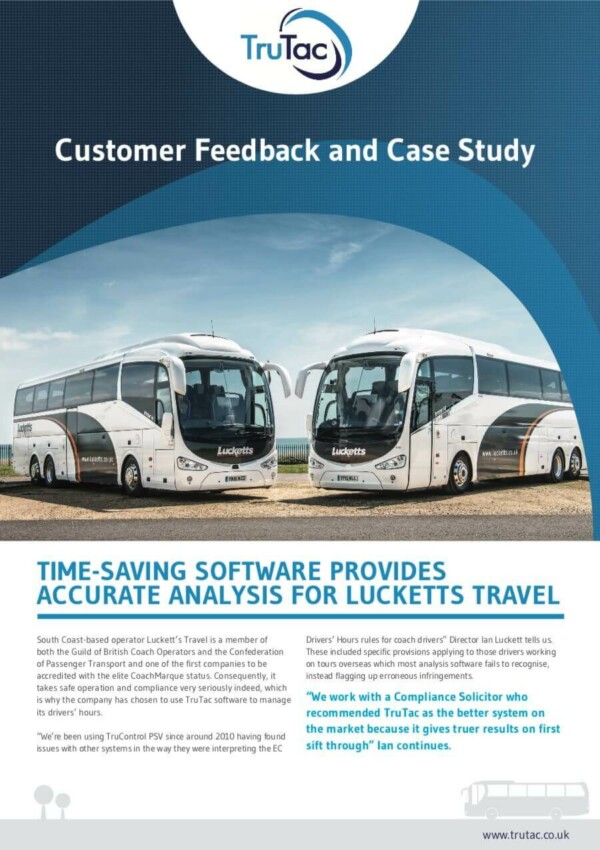 Case studies for TruTac products and services by clients using the software